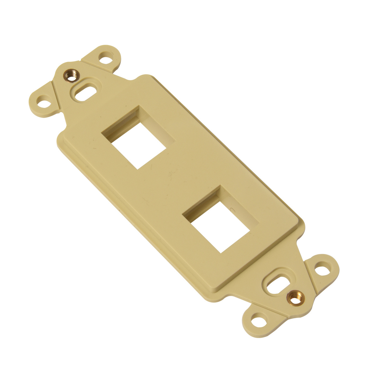 KEYSTONE TECHCHOICE RECTANGULAR STYLISTICS FRAME, 2-PORT, ELECTRICAL ...