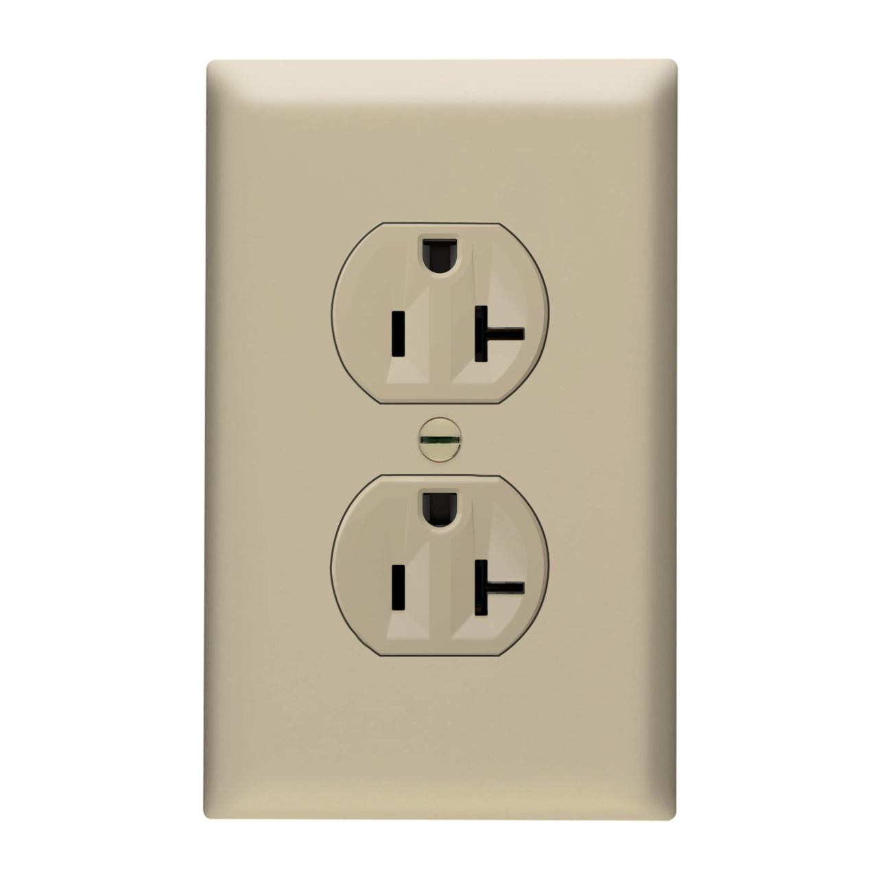 20A 125V Trademaster Tamper Resistant Self Grounding Duplex Receptacle ...