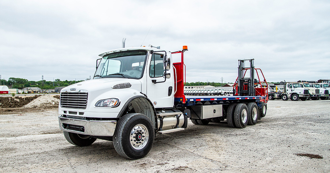 7/8 Flatbed Truck Rental - Custom Truck One Source