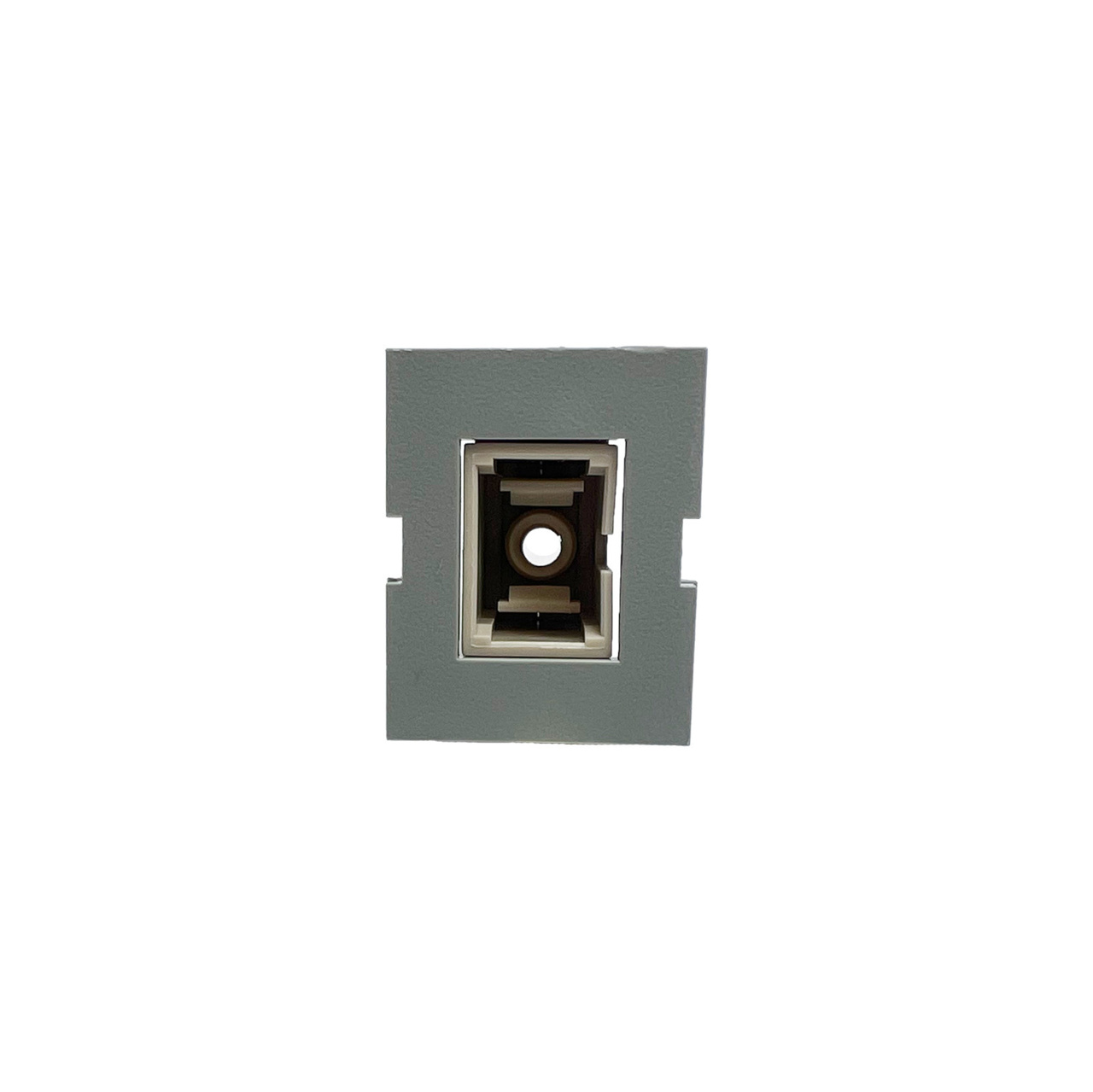 TracJack Module, 1-SC Simplex Multimode, Beige Adapter, Dark Gray ...