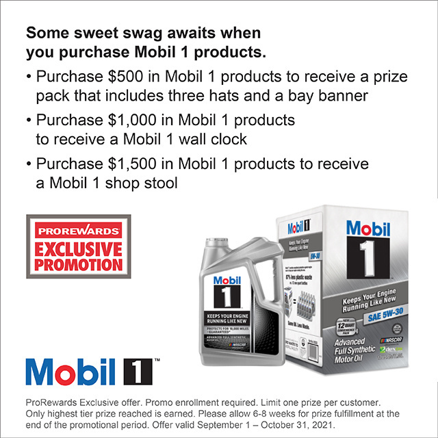Member Promo - Mobil 1 Fall 2021