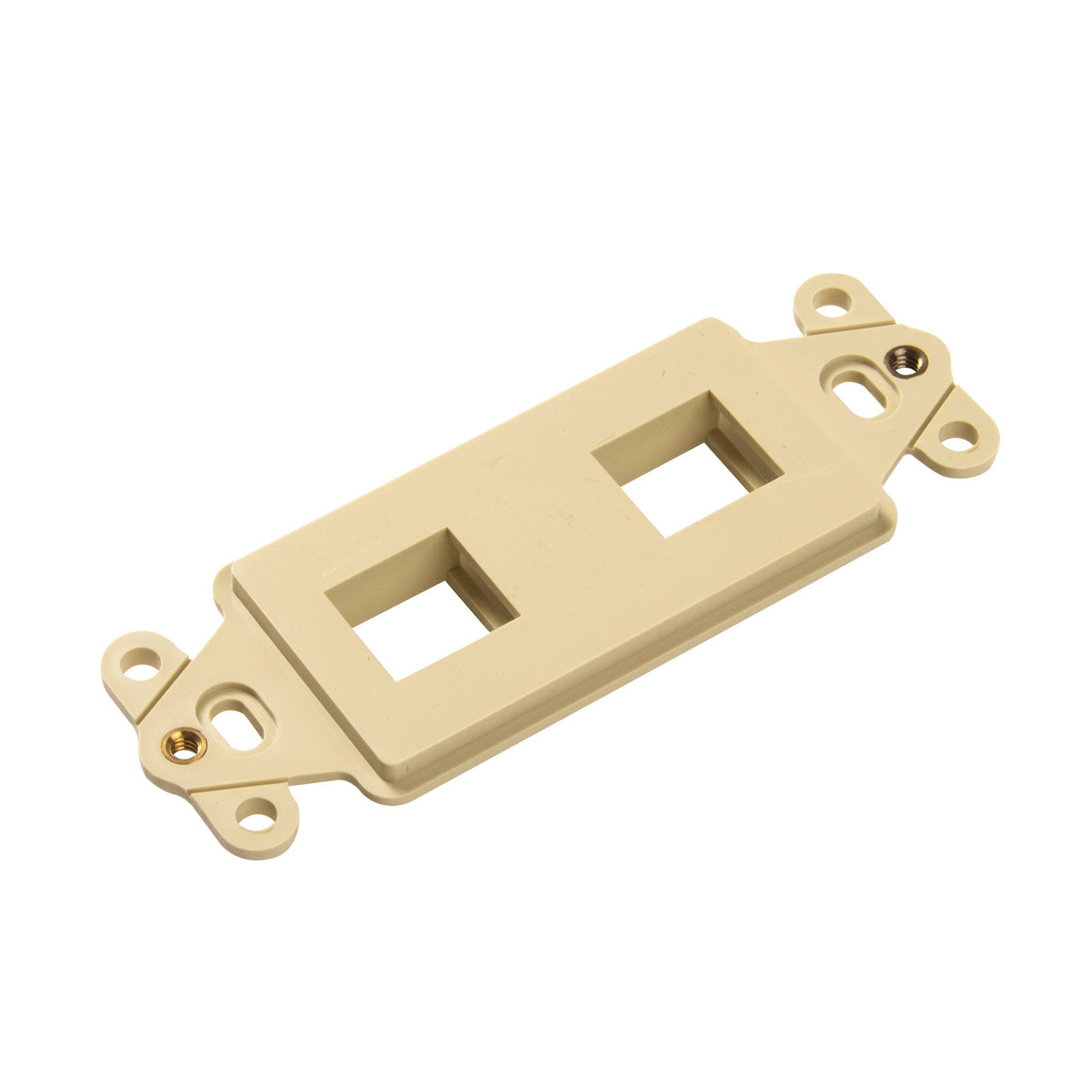 KEYSTONE TECHCHOICE RECTANGULAR STYLISTICS FRAME, 2-PORT, ELECTRICAL ...