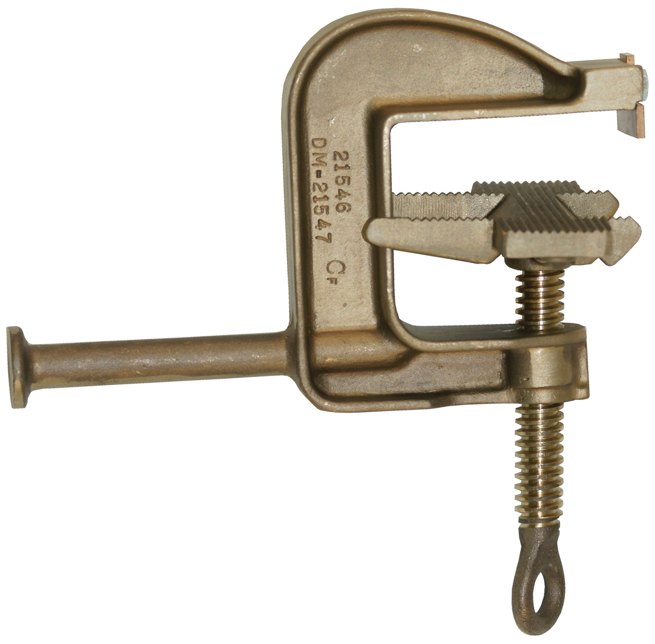 Hastings Ground Clamps for Substation Grounding, Bronze, 43KA @ 15 Cycles