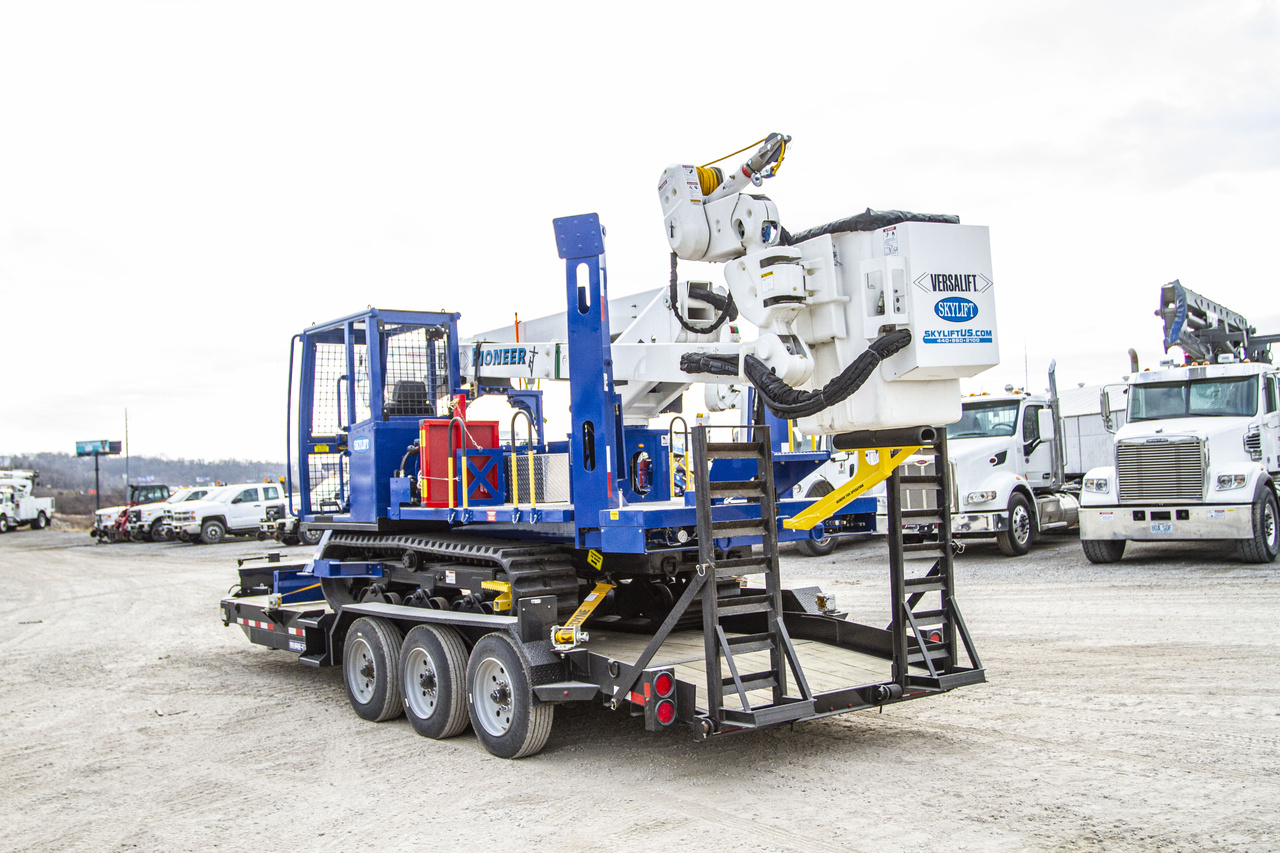 53 ft Track Backyard Bucket Rental - Custom Truck One Source