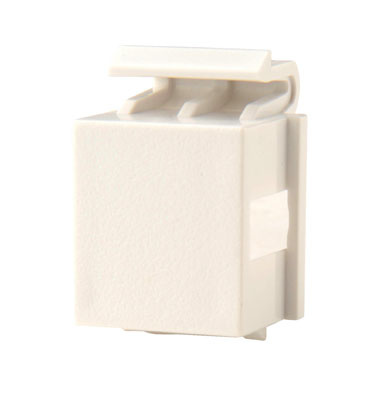 TechChoice Keystone Blank, Pack of 10, Cloud White | Jacks and Modules ...
