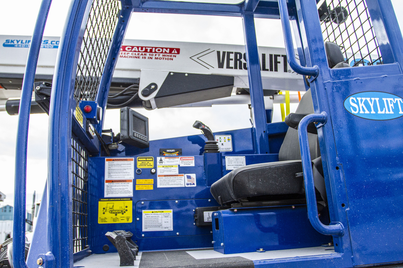 53 ft Track Backyard Bucket Rental - Custom Truck One Source