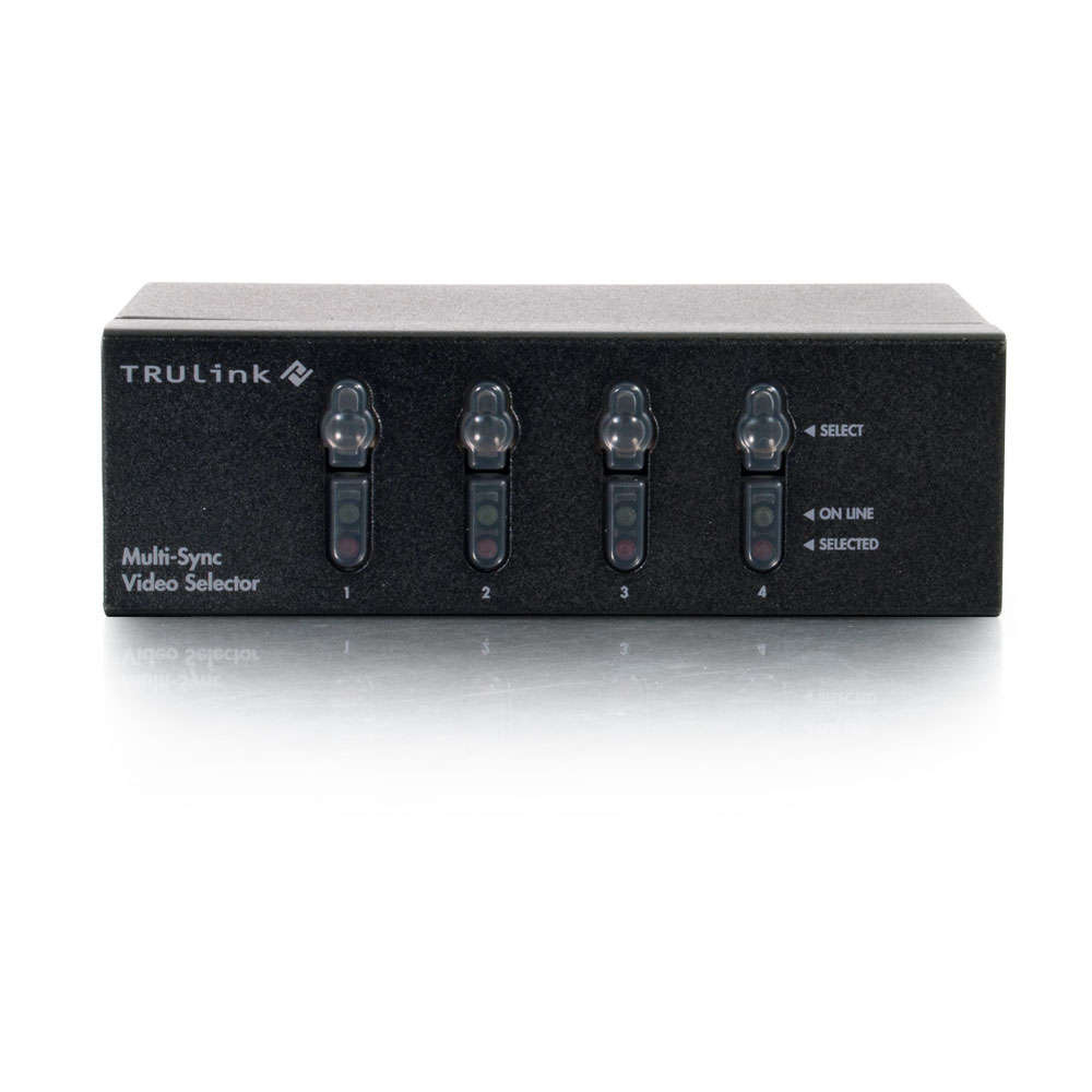 TruLink® 4-Port QXGA Monitor Switcher/Extender