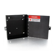 Discontinued - Q-Series, Panel Wallmount Box, Steel, Wall, Black, 1 ...
