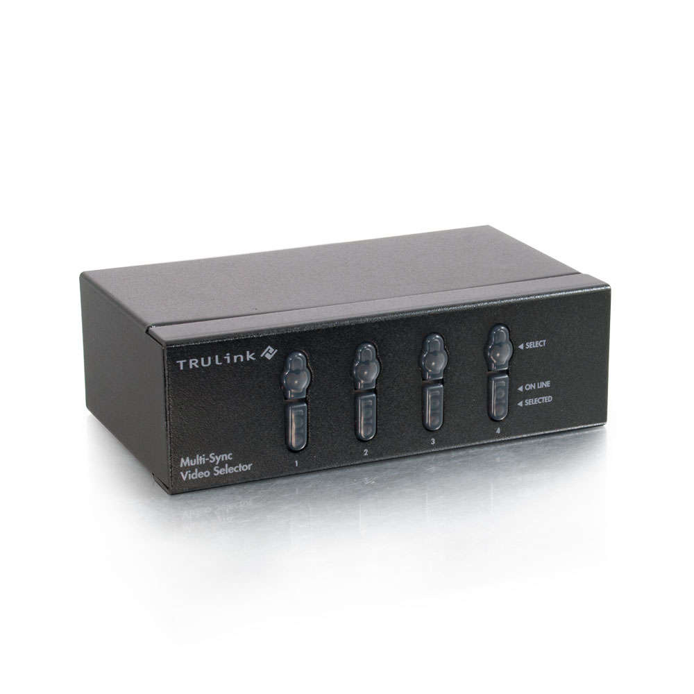 TruLink® 4-Port QXGA Monitor Switcher/Extender