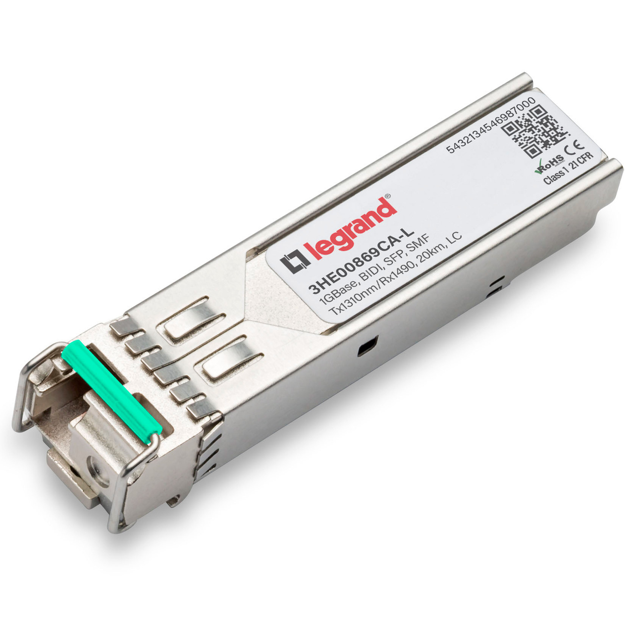 Nokia 3HE00869CA Compatible 1000Base-BX SFP Transceiver (SMF, Tx ...