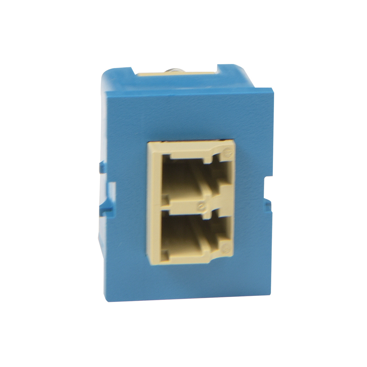TracJack Module, LC Duplex, Multimode, Beige Adapter, Blue Housing ...