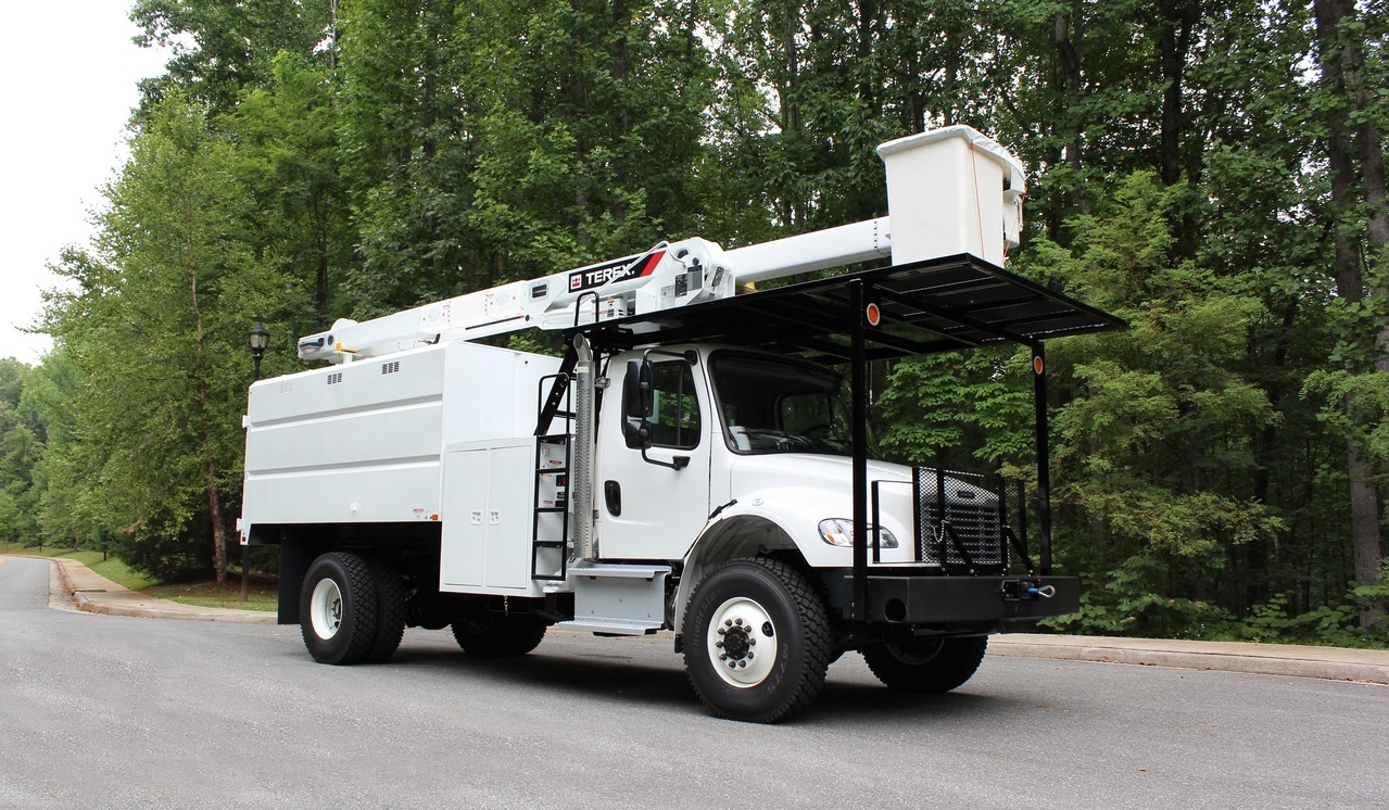60 ft Forestry Bucket Truck Rental - Custom Truck One Source
