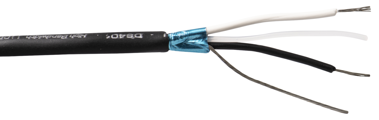 DS401-7 - Gepco Brand Digital Audio Cable AES/EBU 110-Ohm 24 AWG 1 Pair