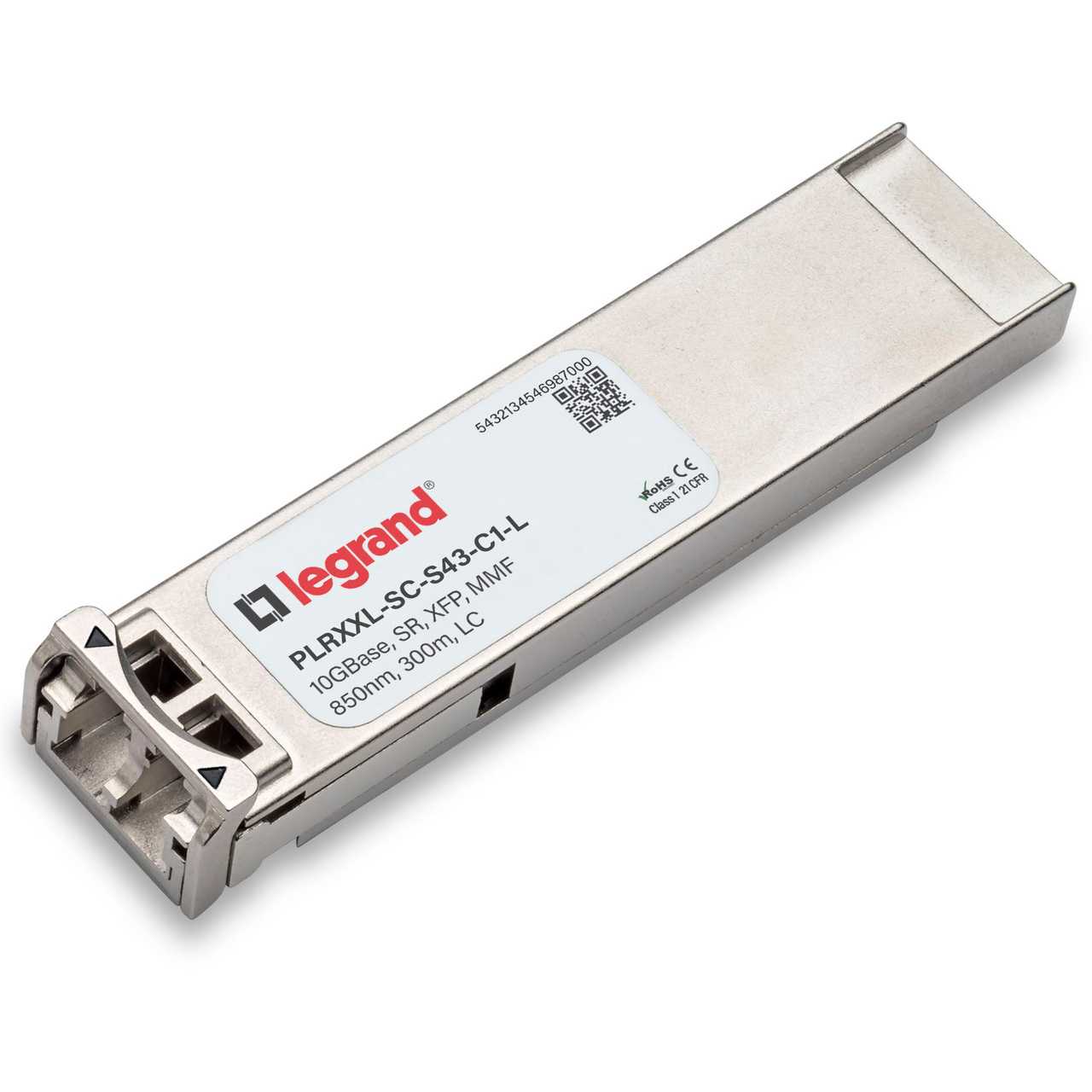 JDSU PLRXXL-SC-S43-C1 Compatible 10GBase-SR XFP Transceiver (MMF, 850nm ...