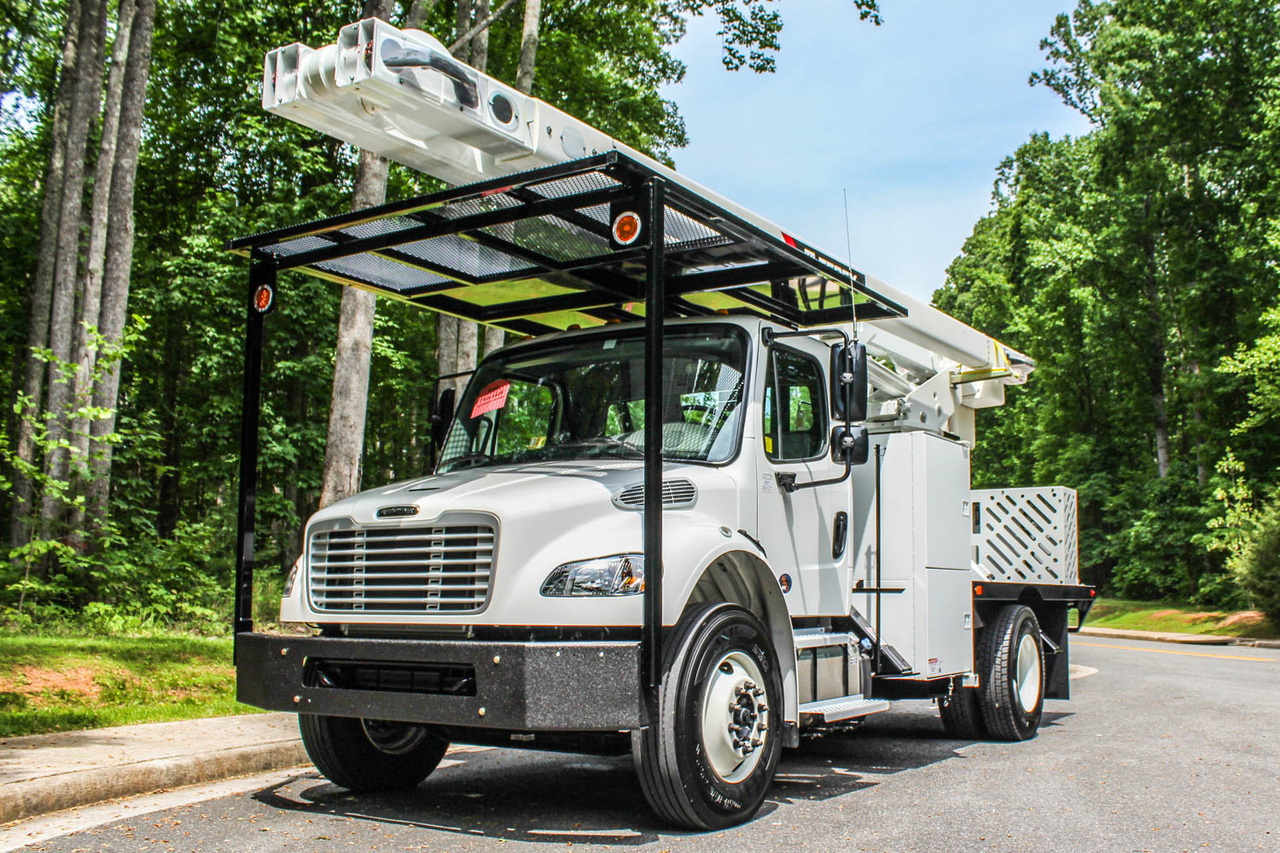 60 ft Forestry Bucket Truck Rental - Custom Truck One Source