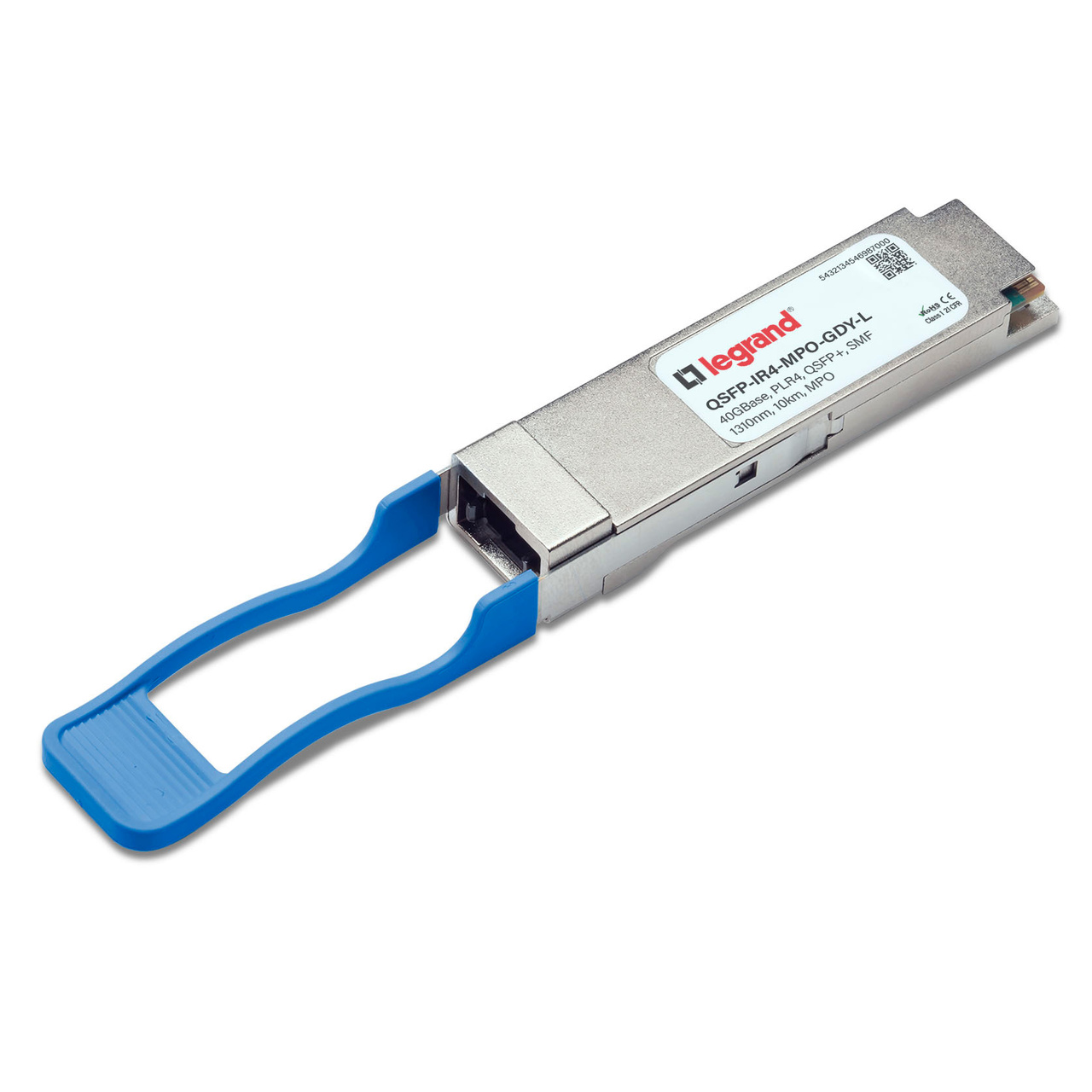 Cisco QSFP-IR4-MPO-GDY Compatible 40GBase-PLR4 (4x10GBase-LR) QSFP+ Transceiver (SMF, 1310nm ...