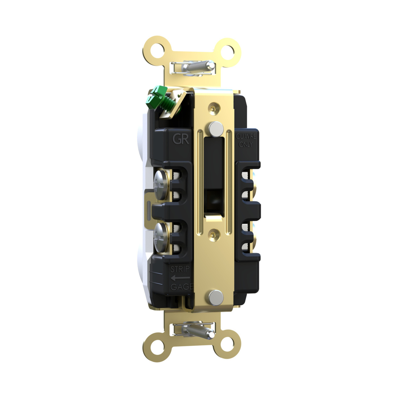 Heavy Duty Spec Grade Receptacles Back and Side Wire 20A 125V