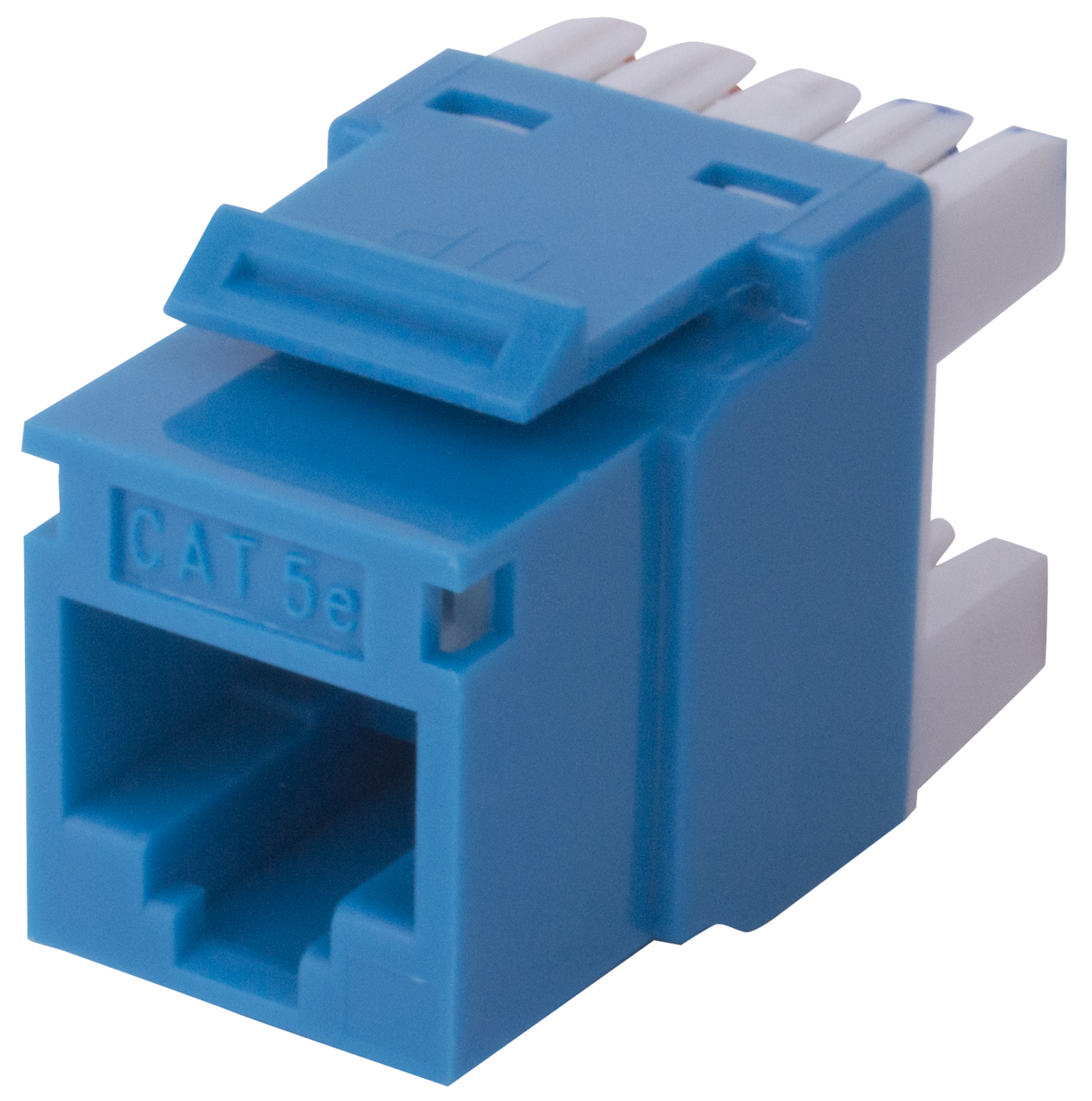 0A58RP0E0-WH - Liberty Category 5E U/UTP 180 Degree Keystone Insert