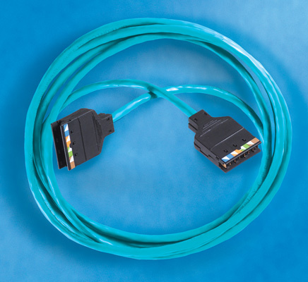 Clarity 6 110/110 Patch Cord, Category 6, 5', Blue | Blocks and Cross ...