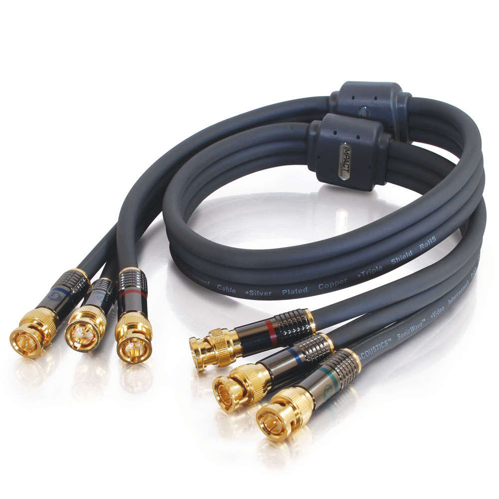 50ft (15.2m) SonicWave® BNC Component Video Cable