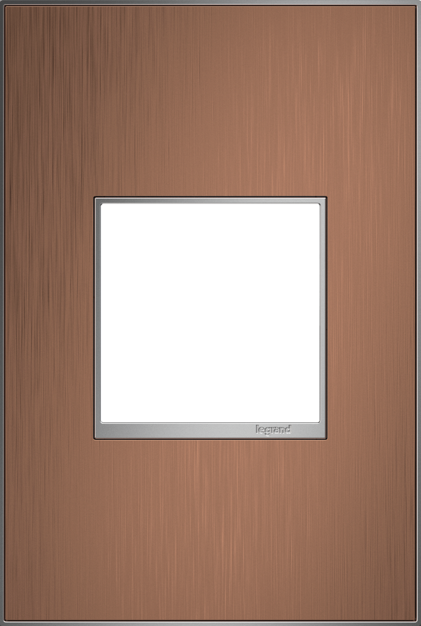 adorne® Copper 1-Gang Screwless Wall Plate | adorne Collection | Wiring ...