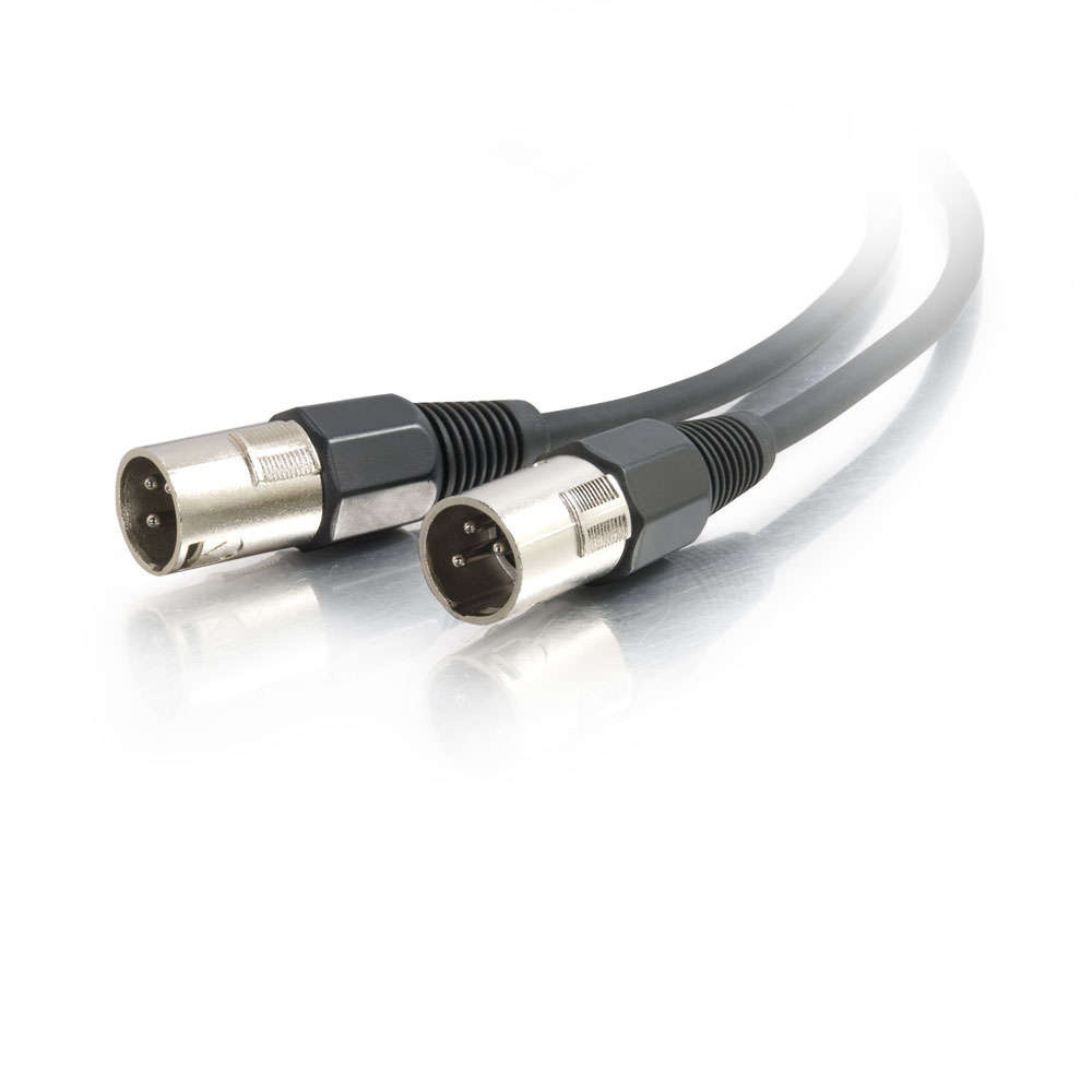 6ft (1.8m) RapidRun® (2) XLR (Male) Balanced Audio Flying Lead ...