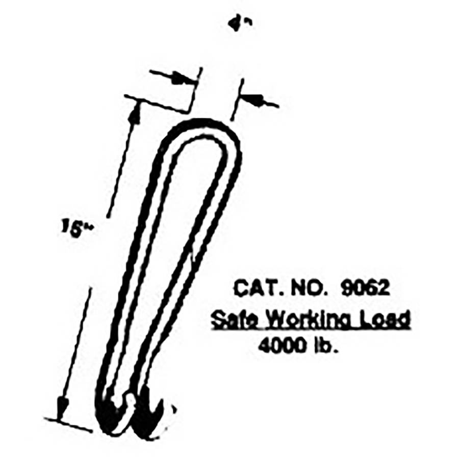 MacLean Power Systems Pulling Hooks, 4,000 lbs.