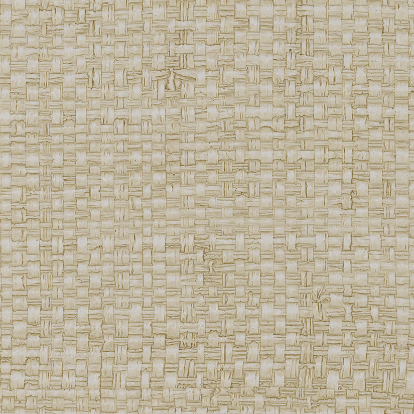 Vinyl Island Raffia in Island Malta White | Phillip Jeffries