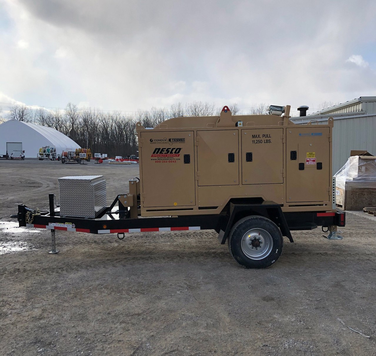 11,240 lbs Puller-Tensioner Rental - Custom Truck One Source