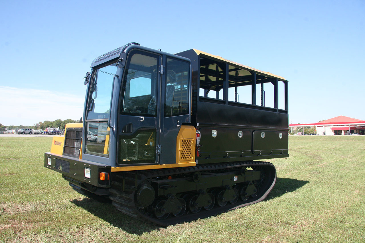 10-Passenger Track Personnel Carrier Attachment Rental - Custom Truck ...