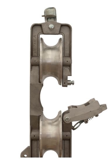 CTOS Universal Double Uplift Block with 2 x 7" Sheaves