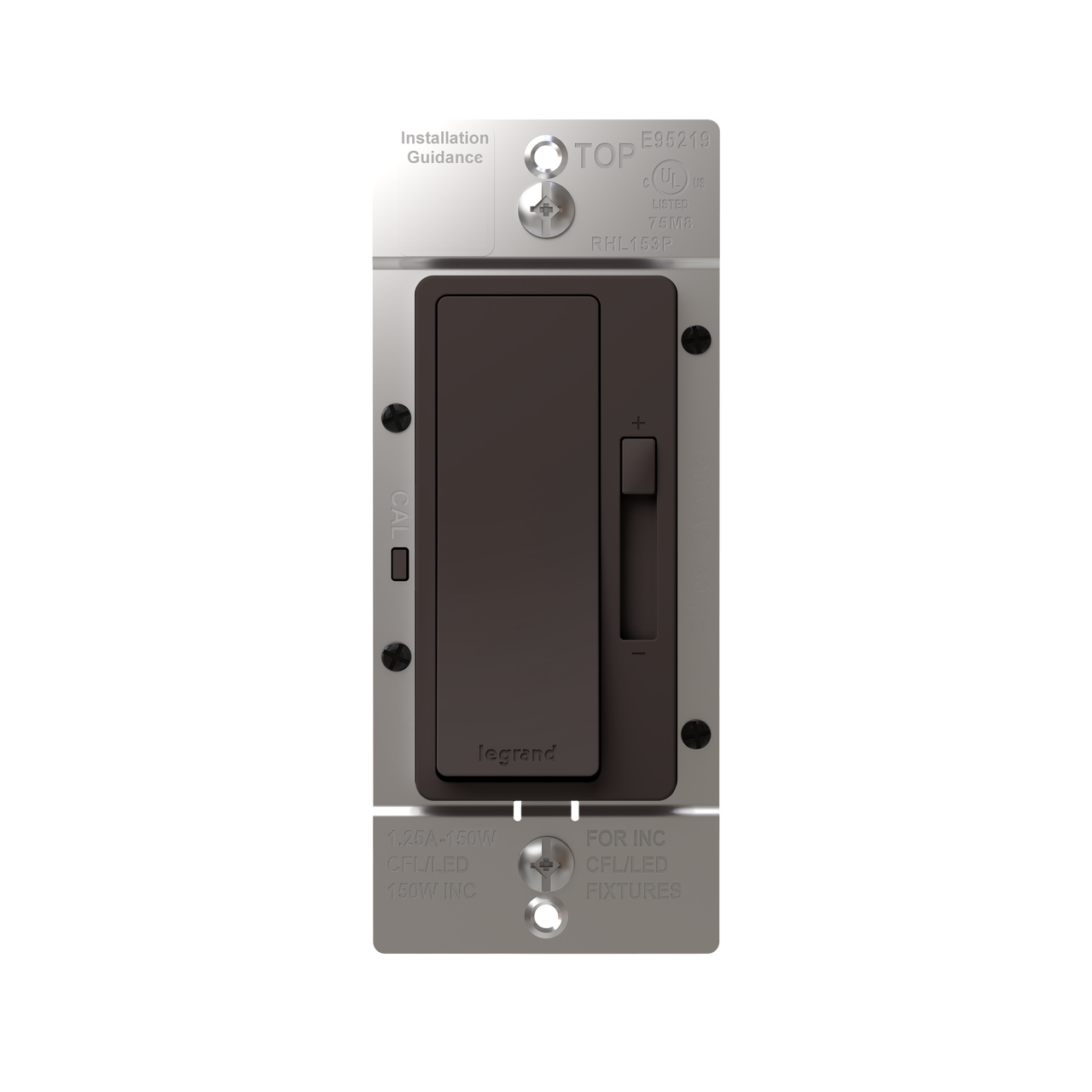 radiant® LED Advanced Dimmer Dark Bronze | Legrand