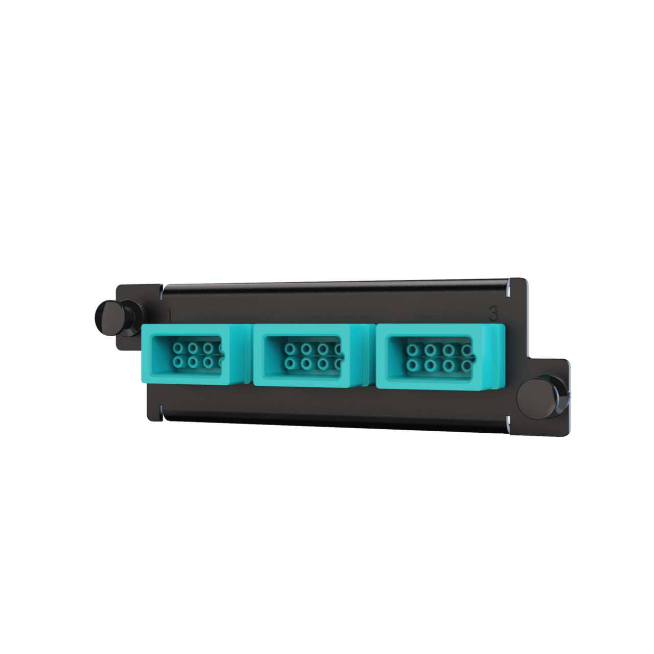 Infinium, 3 acclAIM to acclAIM, OM4, Multimode, Passthrough Fiber Adapters, HDFP Panel, 24 Fiber ...