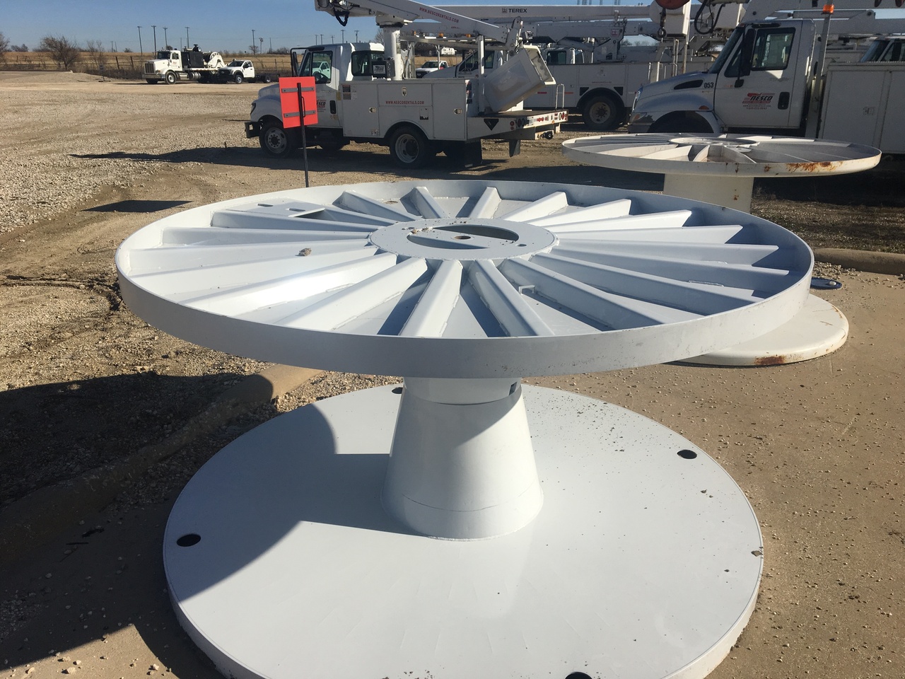 96 in Diameter 50 in Width Breakaway Reel Rental - Custom Truck One Source