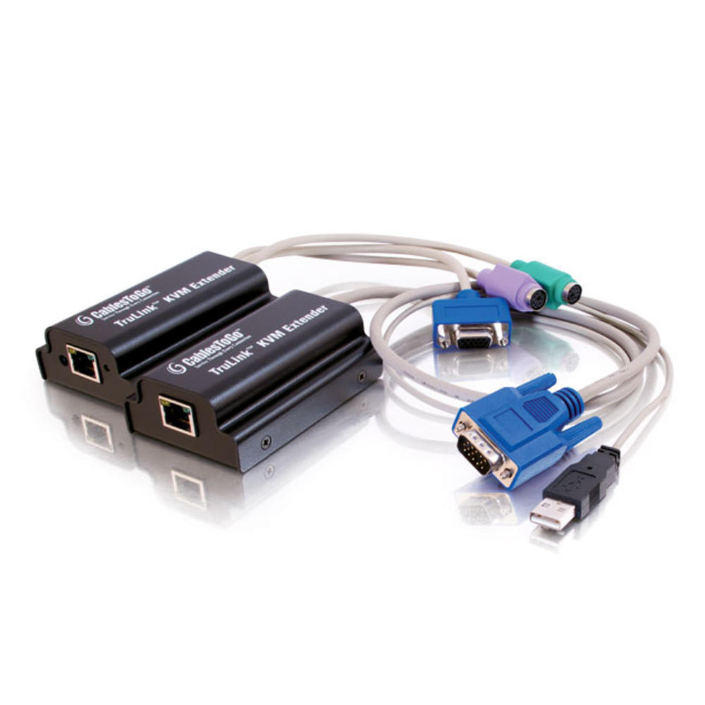 TruLink® VGA/USB & PS/2 KVM over Cat5 Extender | VGA Devices | VGA | Switches, Splitters & Extenders