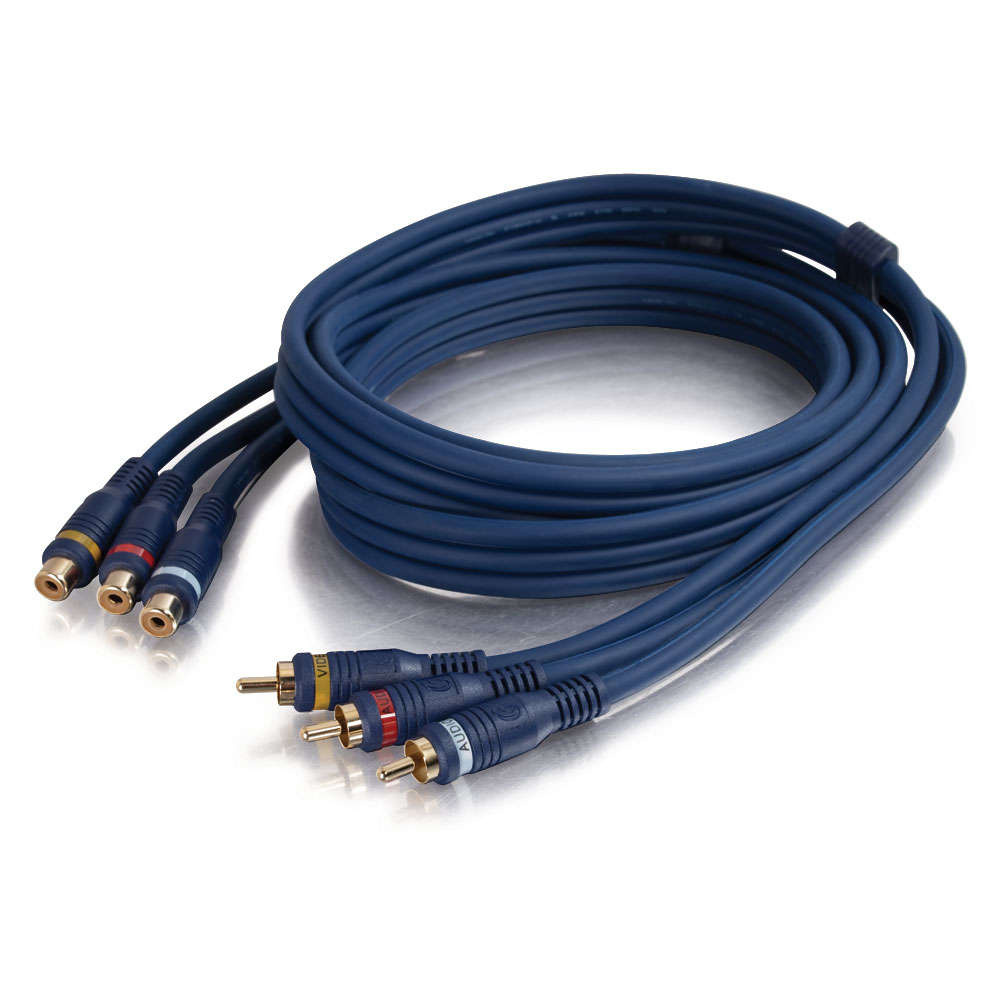 25ft (7.6m) Velocity™ RCA Audio/Video Extension Cable