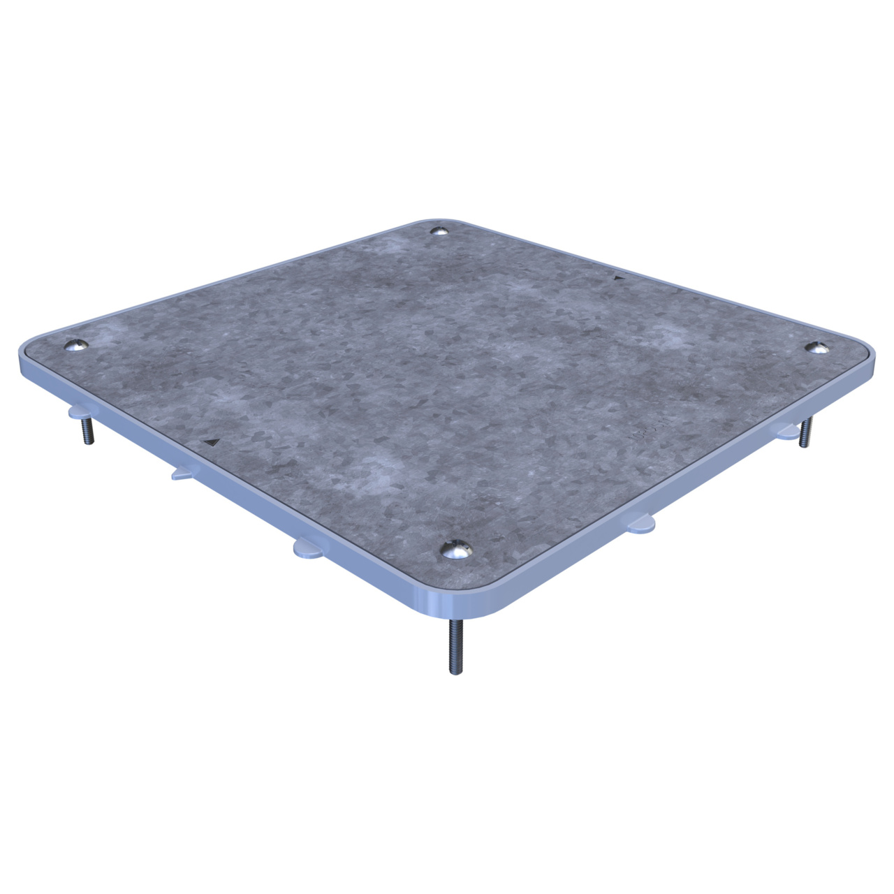 Large Floorport Terrazzo Ring Kit | Concrete Floor Boxes | Floor Boxes ...