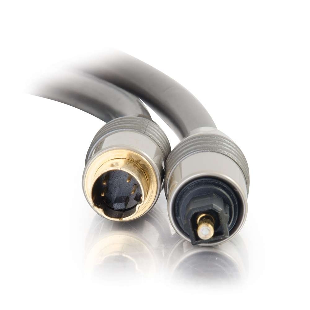 3.3ft (1m) Velocity™ S-Video + TOSLINK® Cable