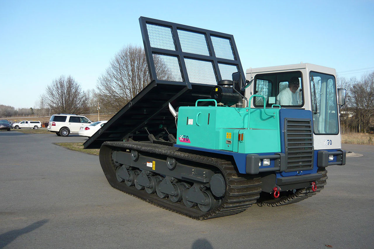 Enclosed Cab Track Carrier Rental - Custom Truck One Source