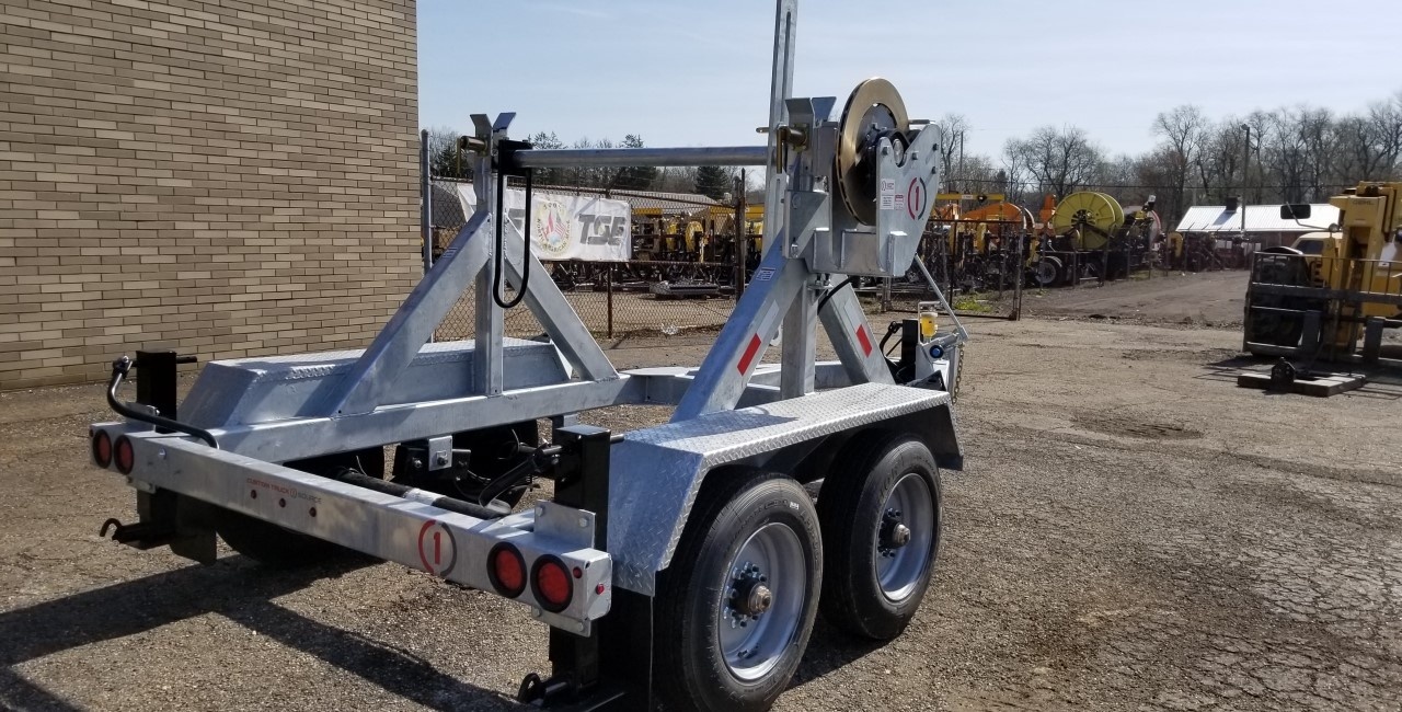 1 Reel 12,000 lbs Trailer Rental - Custom Truck One Source