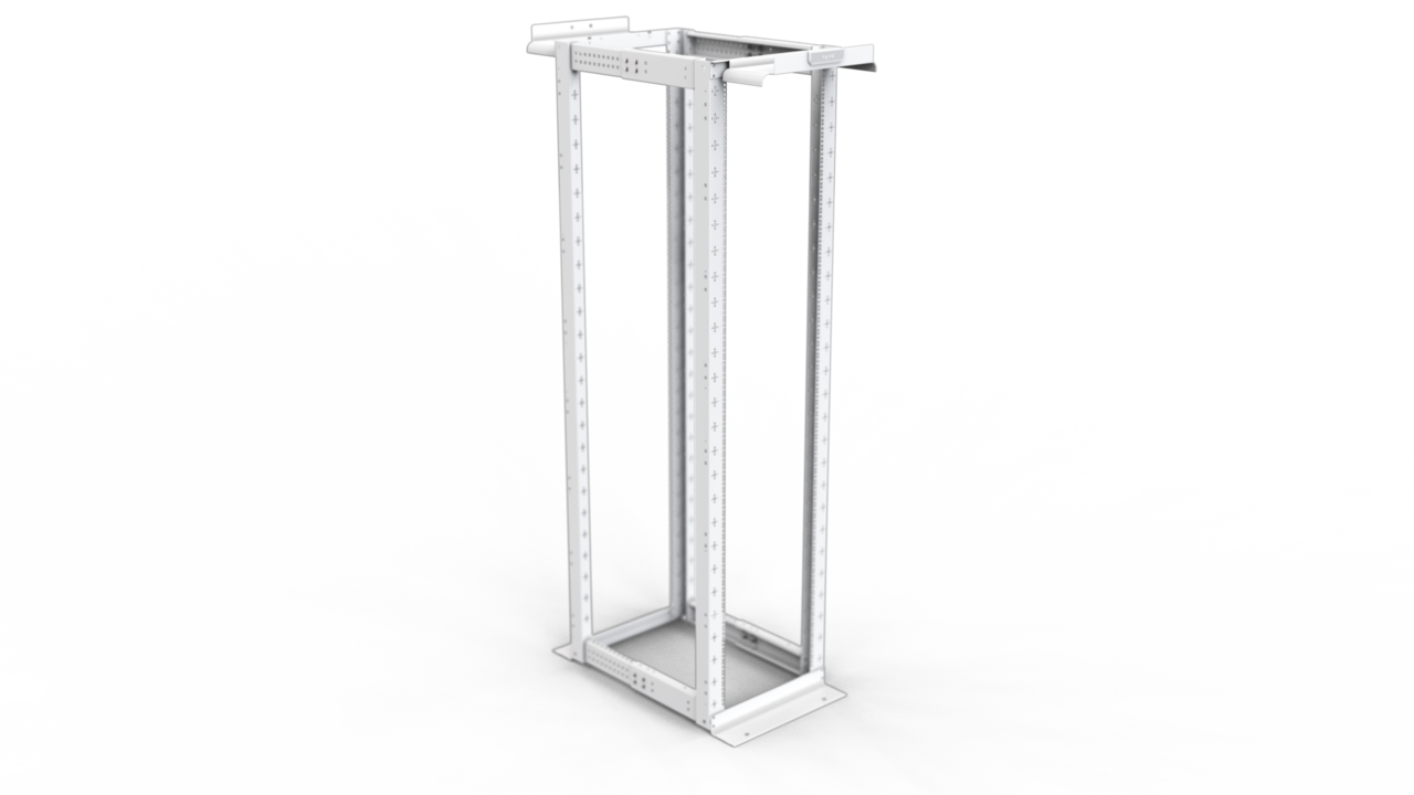 Mighty Mo 20 Dual Adjustable Base 4-Post Rack, 51 RU (8 FT), Adjustable ...