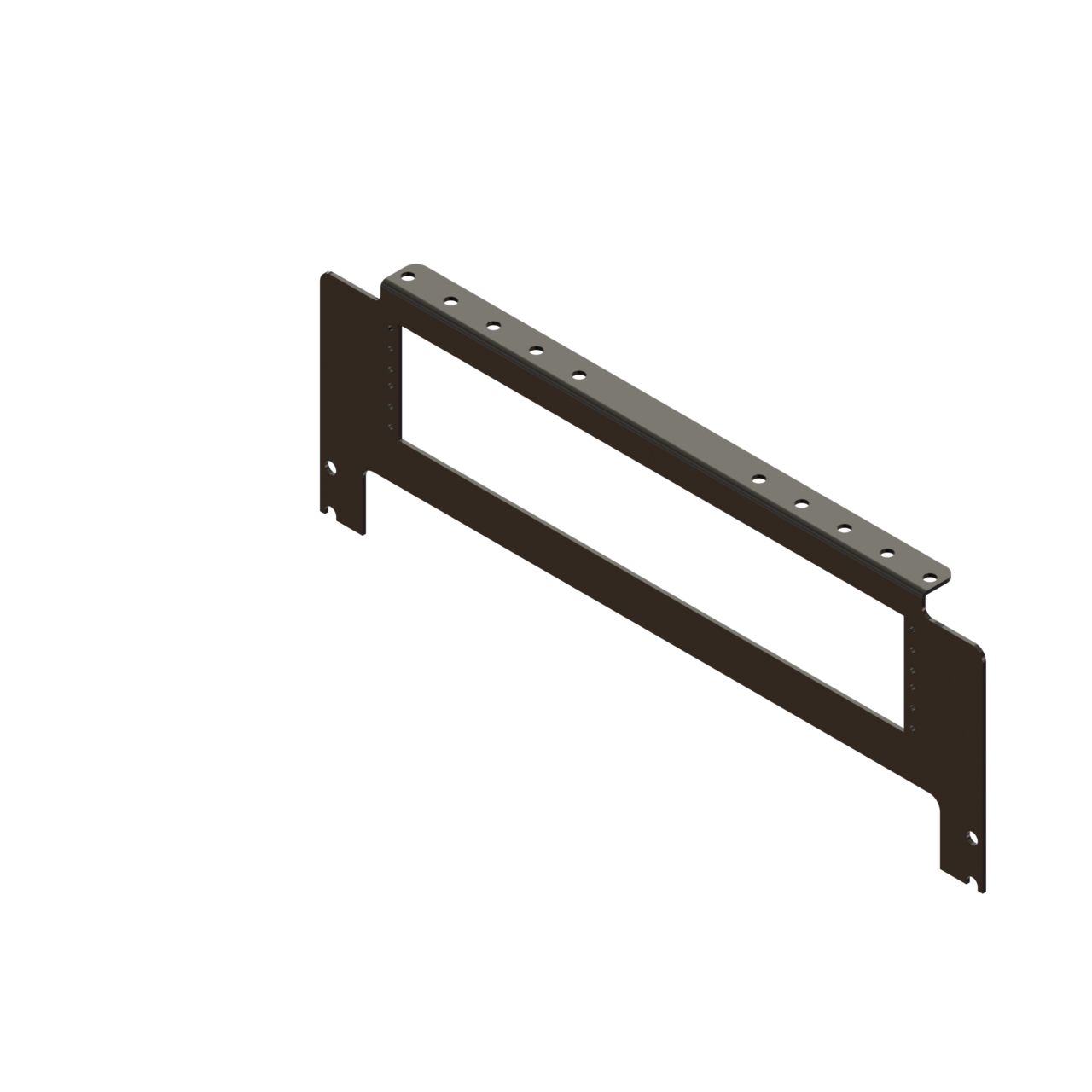 MM20 Cable Runway Mounting Bracket - 6 in H for the rear of MM20 4-Post ...