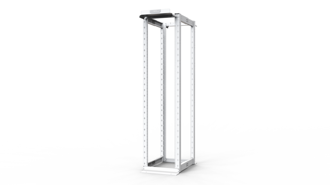 Mighty Mo 20 Dual Adjustable Base 4-Post Rack, 51 RU (8 FT), Adjustable ...