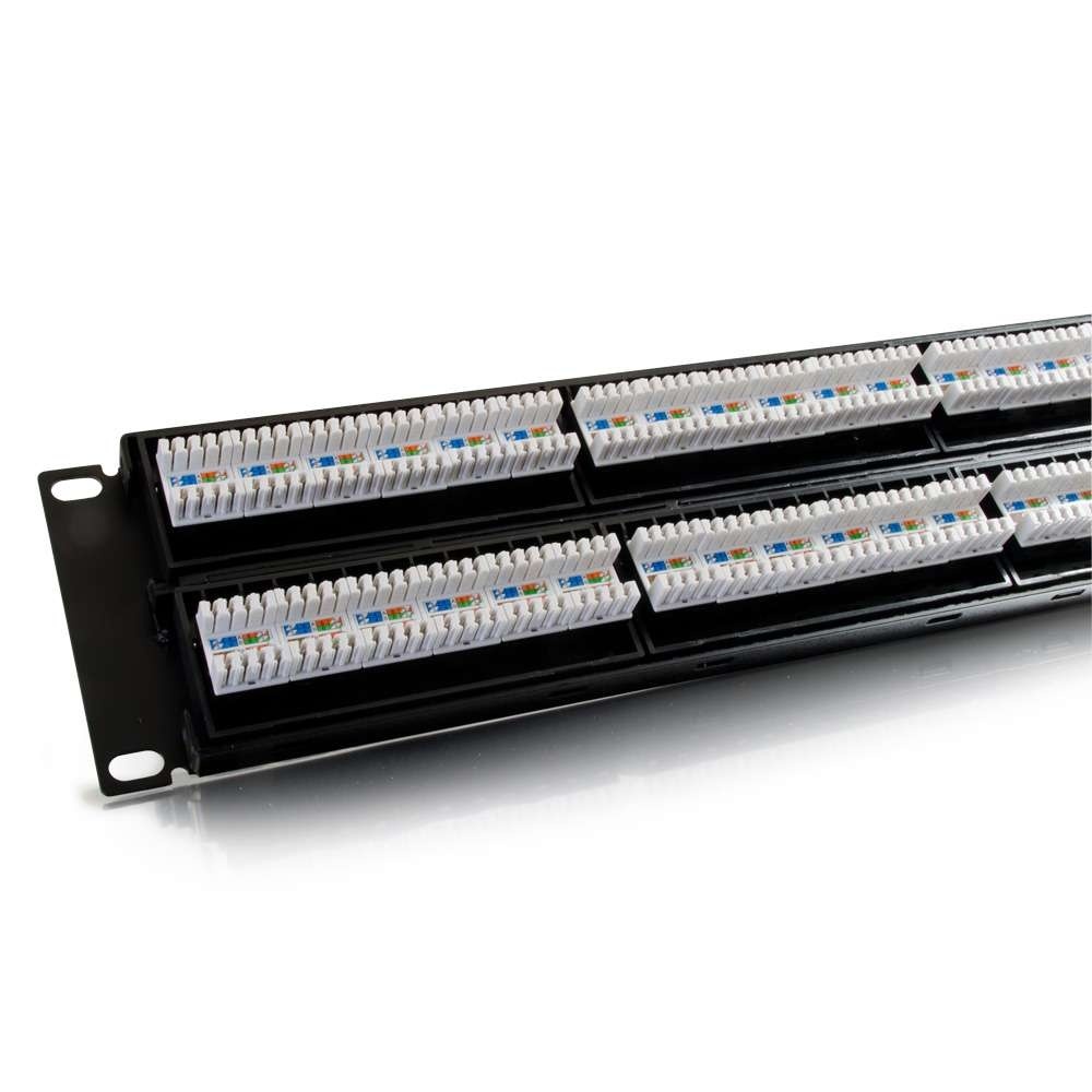 48-Port Cat6 110-Type Patch Panel
