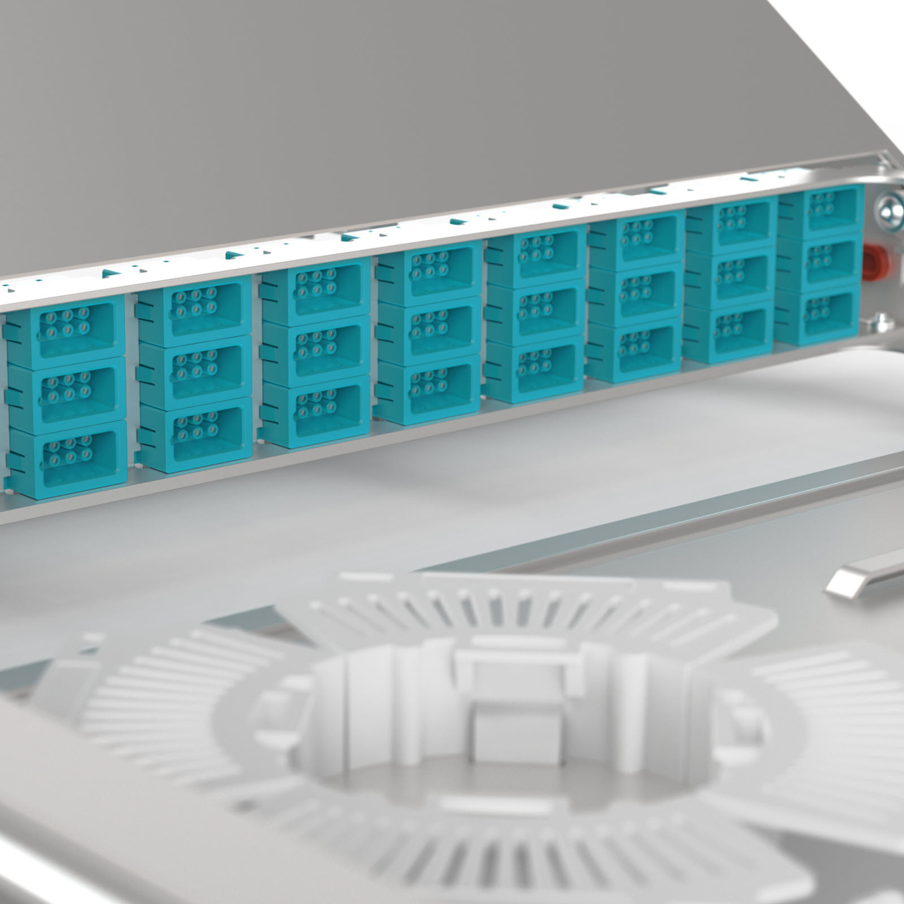 Infinium Access, 1 Rack Unit (RU), Rack Mount Fiber Enclosure - acclAIM ...