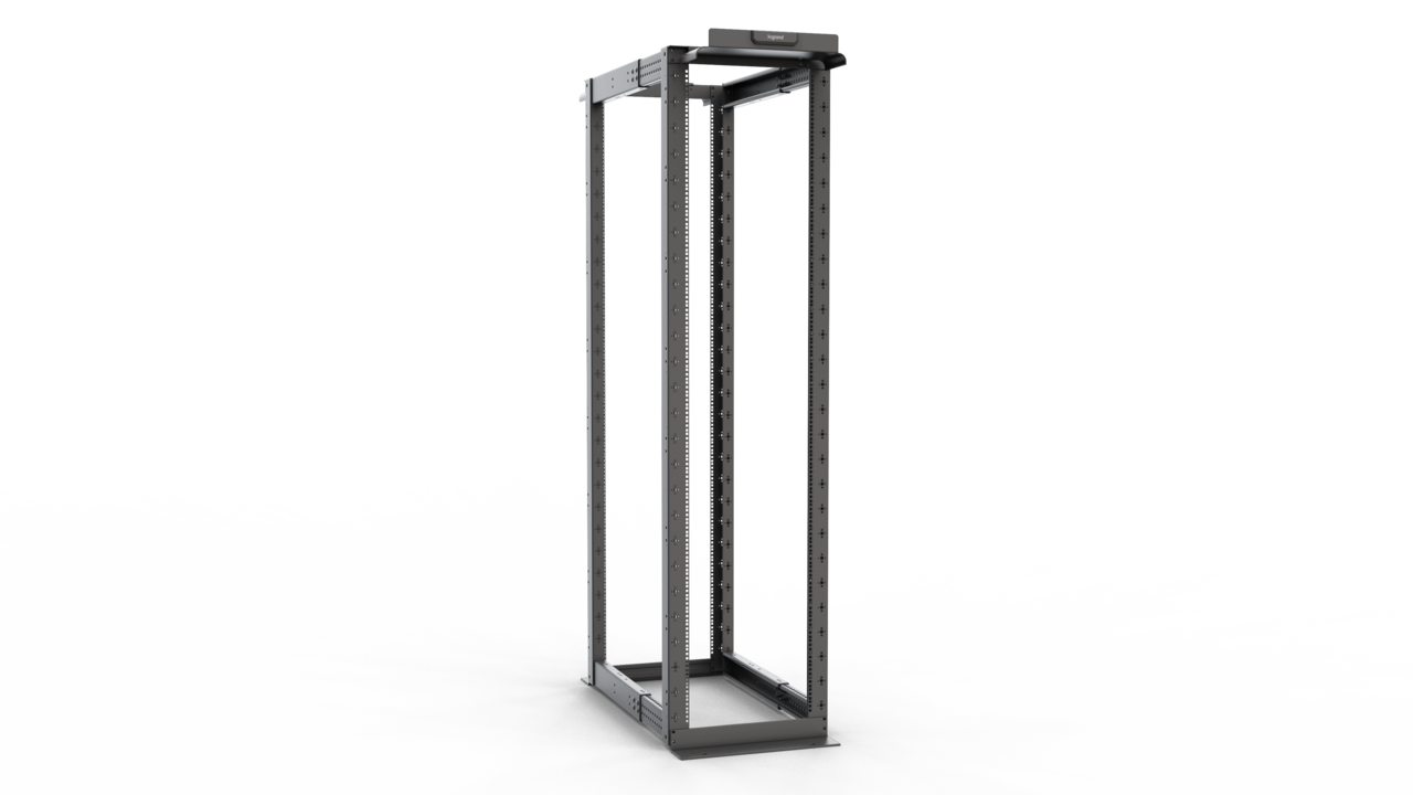 Mighty Mo 20 Dual Adjustable Base 4-Post Rack, 51 RU (8 FT), Adjustable ...