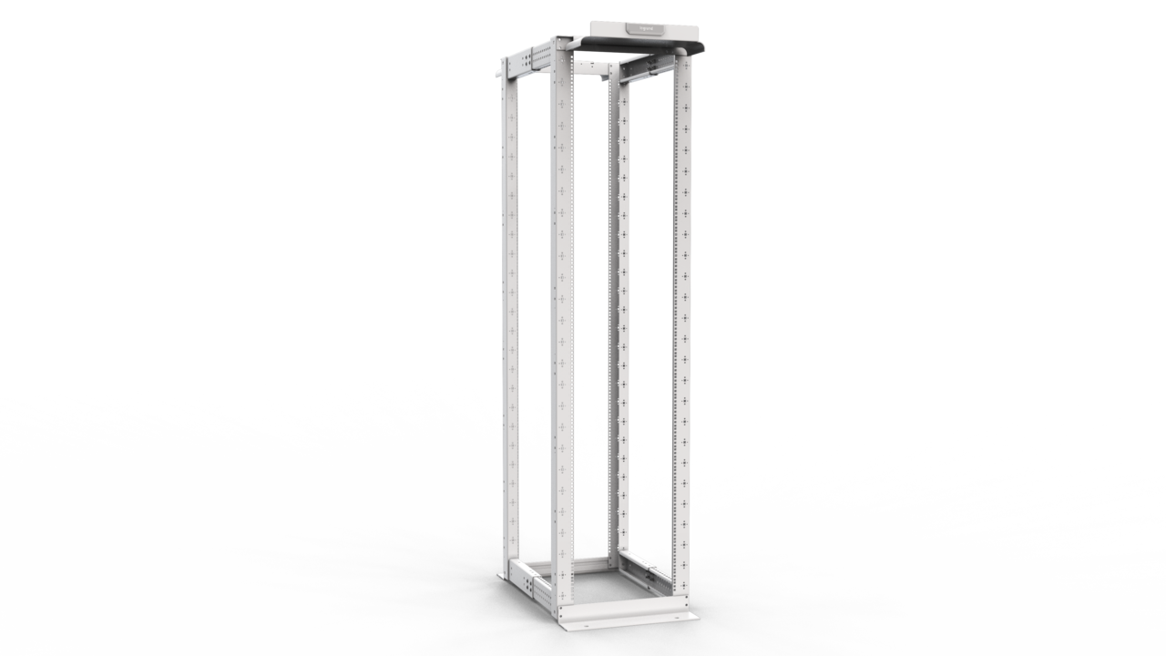 Mighty Mo 20 Dual Adjustable Base 4-Post Rack, 51 RU (8 FT), Adjustable ...