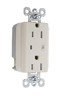 Tamper-Resistant Extra Heavy Duty Surge Protective Duplex Receptacle ...