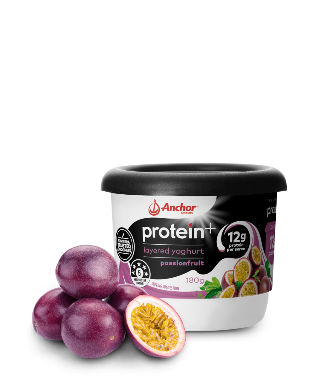 Anchor Protein+ Passionfruit Yoghurt 180g