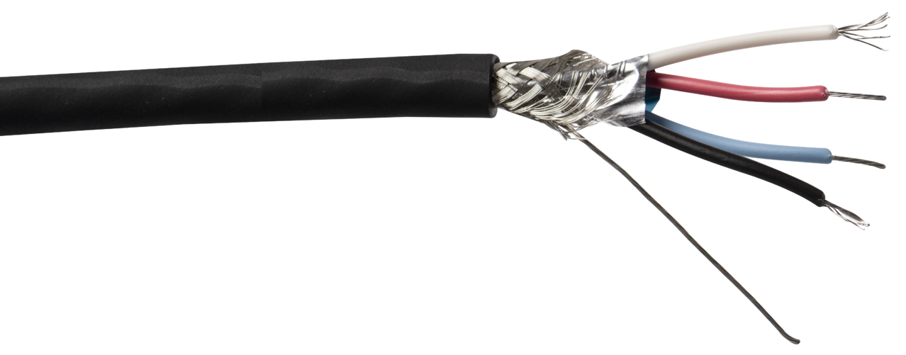 DLC224 - Gepco Brand RS-485/DMX-512 24 AWG 2 Pair Dual Shielded Low ...